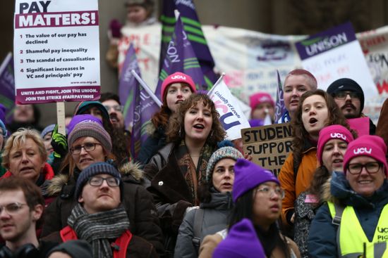 University College Union Ucu Members Take Editorial Stock Photo - Stock ...