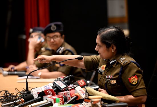 First Female Police Commissioner Laxmi Singh Editorial Stock Photo ...