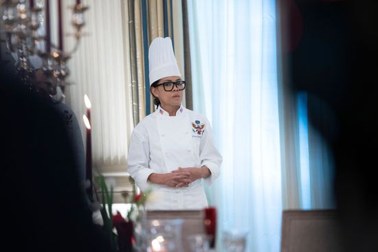 White House Executive Chef Cris Comerford Editorial Stock Photo - Stock ...