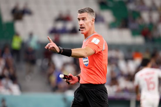 Referee Matthew Conger During Fifa World Editorial Stock Photo - Stock ...
