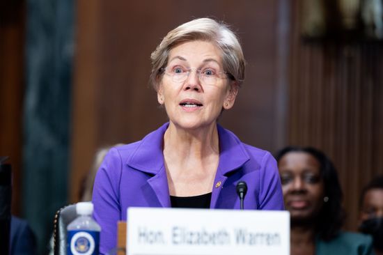 Us Senator Elizabeth Warren Dma Speaking Editorial Stock Photo - Stock ...