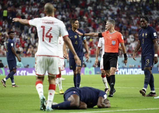 Referee Matthew Conger 2nd R Gestures Editorial Stock Photo - Stock ...
