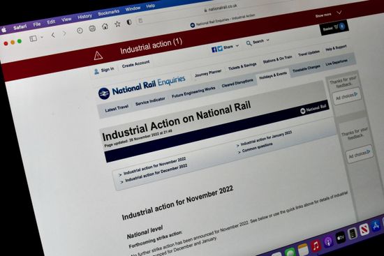 National Rail Website Informing Customers Forthcoming Editorial Stock ...