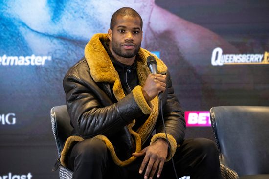 British Boxer Daniel Dubois Attends Final Editorial Stock Photo - Stock ...
