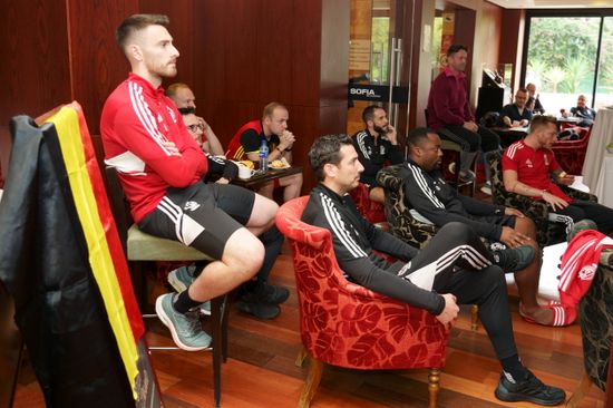 Group Players Standard De Liege Watches Editorial Stock Photo - Stock ...