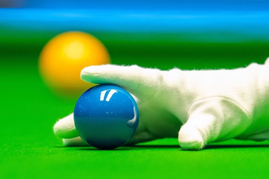 Referee Monika Sulkowska Places Blue Ball Editorial Stock Photo - Stock ...