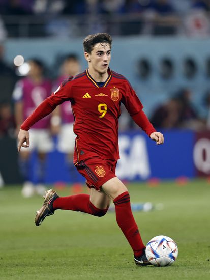 Pablo Gavi Spain During Fifa World Editorial Stock Photo - Stock Image ...