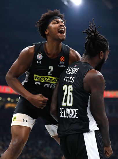 Zach Leday Partizan Mozzart Bet Belgrade Editorial Stock Photo - Stock ...