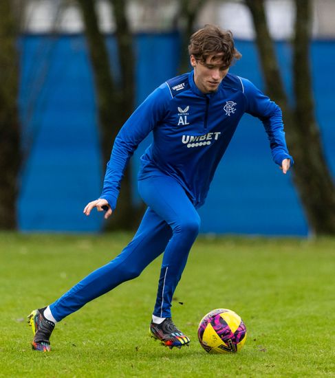 Rangers Midfielder Alex Lowry Editorial Stock Photo - Stock Image ...