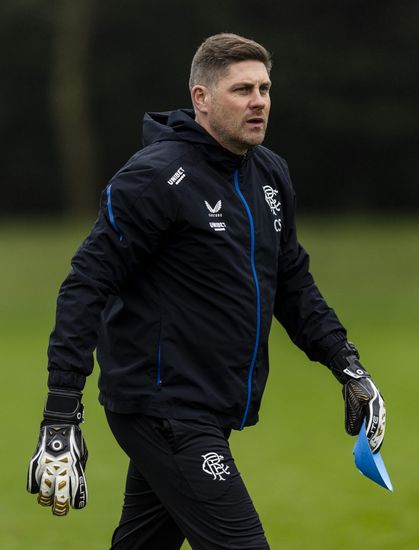 Rangers Goalkeeping Coach Colin Stewart Editorial Stock Photo - Stock ...