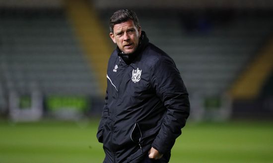 Darrell Clarke Manager Port Vale During Editorial Stock Photo - Stock ...