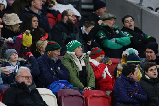 London Irish Fans During Gallagher Premiership Editorial Stock Photo ...