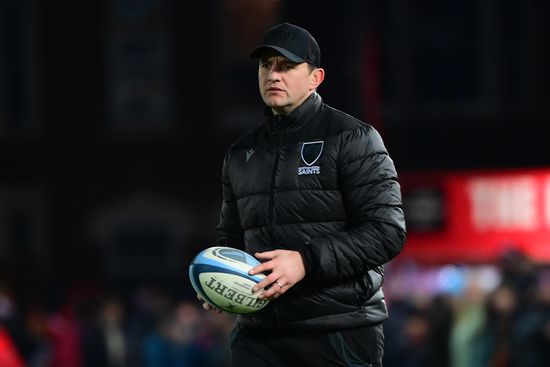 Phil Dowson Director Rugby Northampton Saints Editorial Stock Photo ...