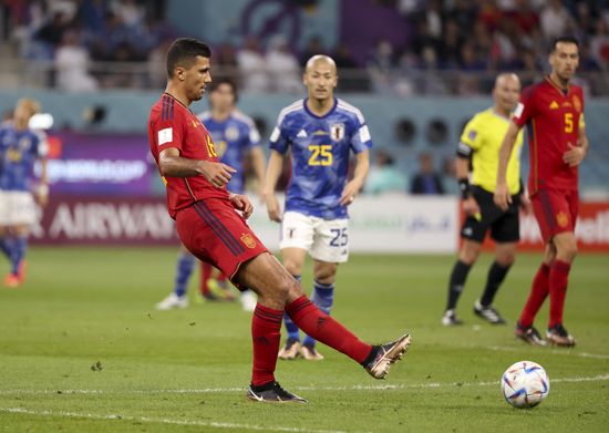 Rodri Spain During Fifa World Cup Editorial Stock Photo - Stock Image ...