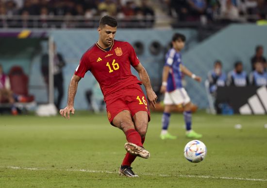 Rodri Spain During Fifa World Cup Editorial Stock Photo - Stock Image ...
