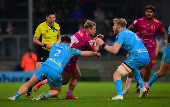 Jack Innard Captain Exeter Chiefs Tackled Editorial Stock Photo - Stock ...
