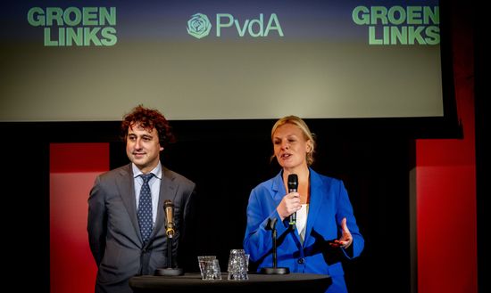 Hague Jesse Klaver Attje Kuiken During Editorial Stock Photo - Stock ...