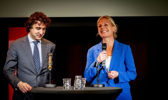 Hague Jesse Klaver Attje Kuiken During Editorial Stock Photo - Stock ...