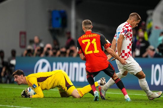 1 Courtois Thibaut Goalkeeper Team Belgium Editorial Stock Photo ...