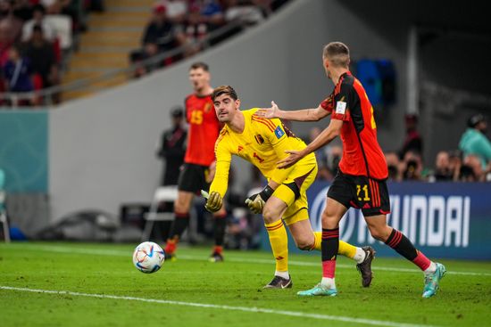 1 Courtois Thibaut Goalkeeper Team Belgium Editorial Stock Photo ...