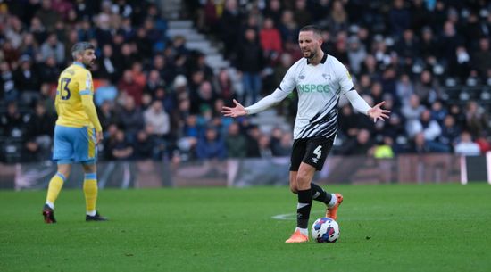 Conor Hourihane Derby Disappointed Referees Decision Editorial Stock ...