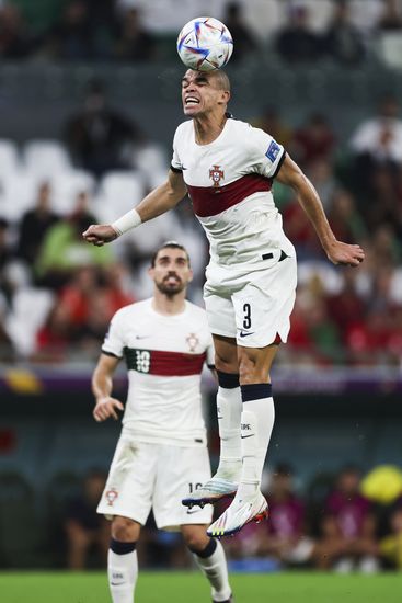 Pepe Portugal Goes Header During Fifa Editorial Stock Photo - Stock ...