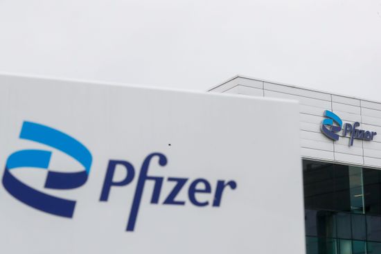 Company Logo On Pfizer Factory After Editorial Stock Photo - Stock ...