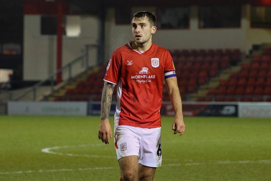 Crewe Alexandra Defender Luke Offord 6 Editorial Stock Photo - Stock ...