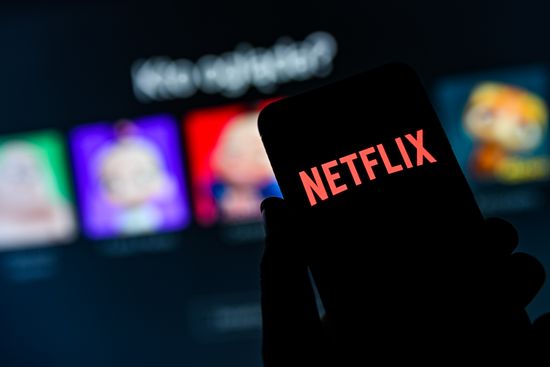This Photo Illustration Netflix Logo Seen Editorial Stock Photo - Stock ...