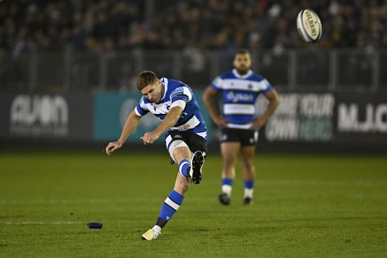 Piers Francis Bath Kicks During Bath Editorial Stock Photo - Stock ...