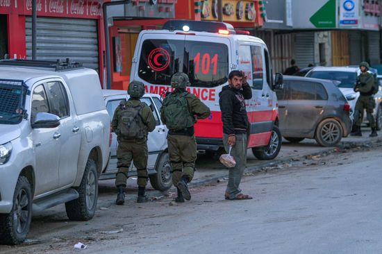 Israeli Soldiers Securing Area Moments After Editorial Stock Photo ...
