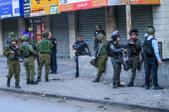 Israeli Soldiers Securing Area Moments After Editorial Stock Photo ...
