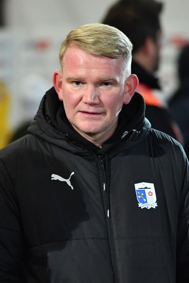 Pete Wild Manager Barrow Afc During Editorial Stock Photo - Stock Image ...