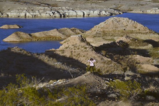 Declining Water Levels Due Climate Change Editorial Stock Photo - Stock ...