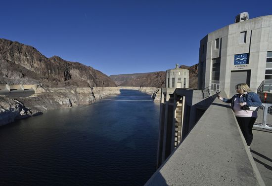 Declining Water Levels Due Climate Change Editorial Stock Photo - Stock ...