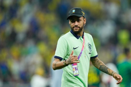Neymar Left Winger Brazil Paris Saintgermain Editorial Stock Photo ...