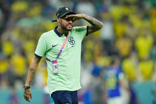 Neymar Left Winger Brazil Paris Saintgermain Editorial Stock Photo ...