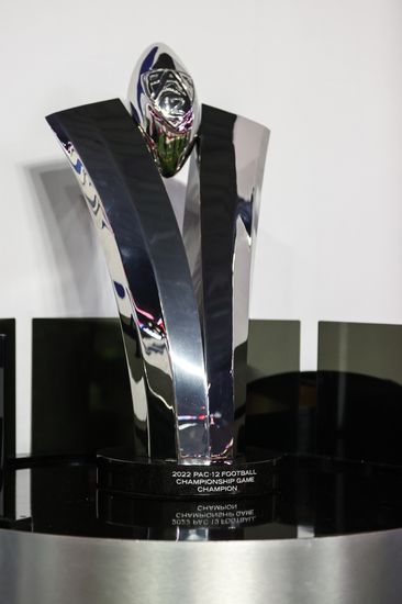 Pac12 Championship Game Trophy On Display Editorial Stock Photo - Stock ...