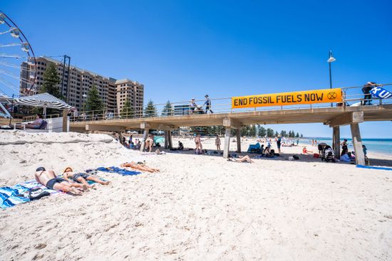 Extinction Rebellion Protesters Unful Banner Jetty Editorial Stock ...