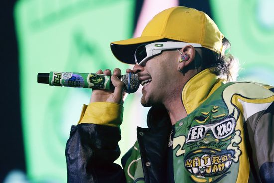 Colombian Singer Feid Performs During Concert Editorial Stock Photo ...