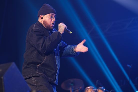 Singer Maka Performing Wizcenter Madrid Spain Editorial Stock Photo ...