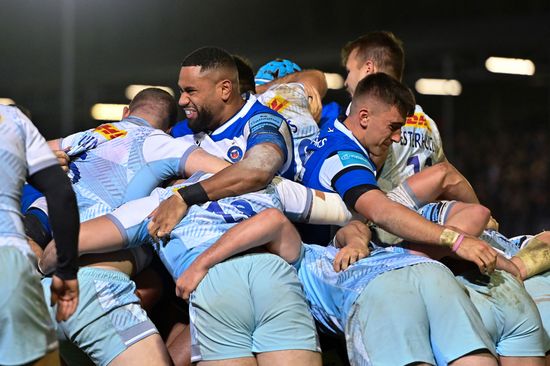 Joe Cokanasiga Cameron Redpath Bath Rugby Editorial Stock Photo - Stock ...