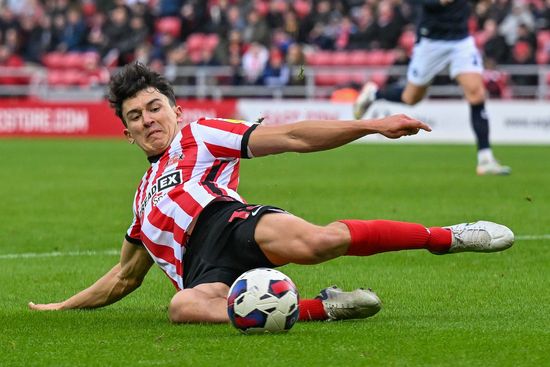 Sunderlands Luke Onien During Efl Sky Editorial Stock Photo - Stock ...