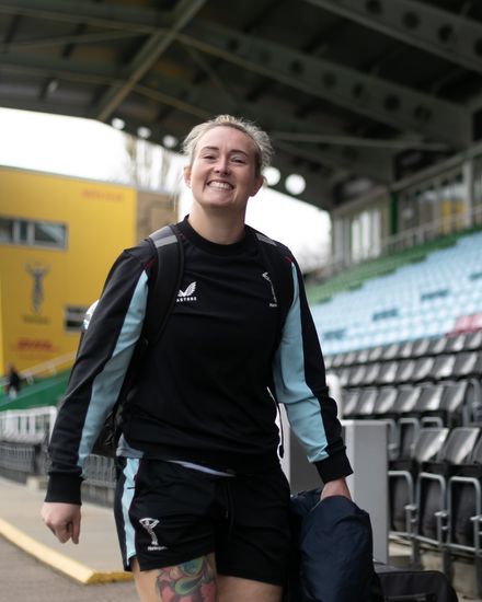 Sheree Cooper Harlequins Women Arrives Stadium Editorial Stock Photo ...