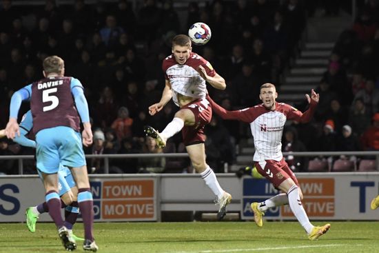 Northampton Town Defender Max Dyche 35 Editorial Stock Photo - Stock ...