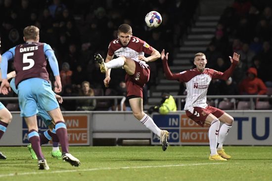 Northampton Town Defender Max Dyche 35 Editorial Stock Photo - Stock ...
