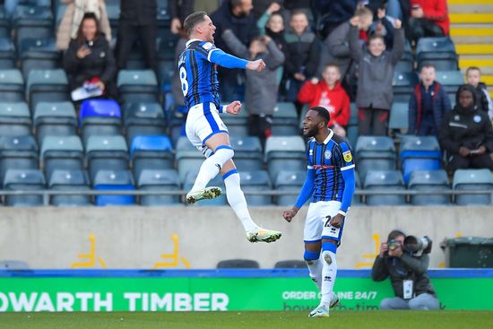 Rochdale Defender Sam Graham 15 Celebrates Editorial Stock Photo ...