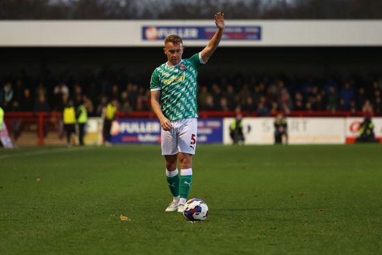 Louis Reed Swindon Town During Crawley Editorial Stock Photo - Stock ...