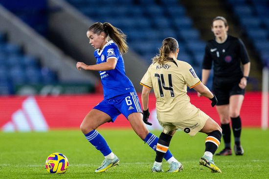Leicester City Women Defender Georgia Brougham Editorial Stock Photo ...