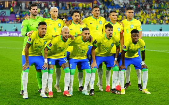 Brazil Team Photo Editorial Stock Photo - Stock Image | Shutterstock